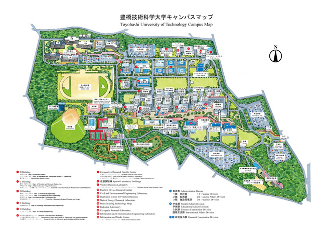 Complete View of the Campus | Introduction | TOYOHASHI UNIVERSITY OF ...
